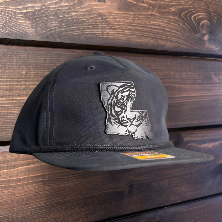 "Shadow Noir" - Tiger State - Richardson 256 Black Hat – Ikonco